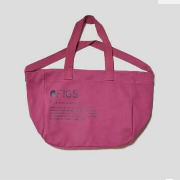 Figs | Bags | Figs Raspberry Sorbet Canvas Tote | Poshmark